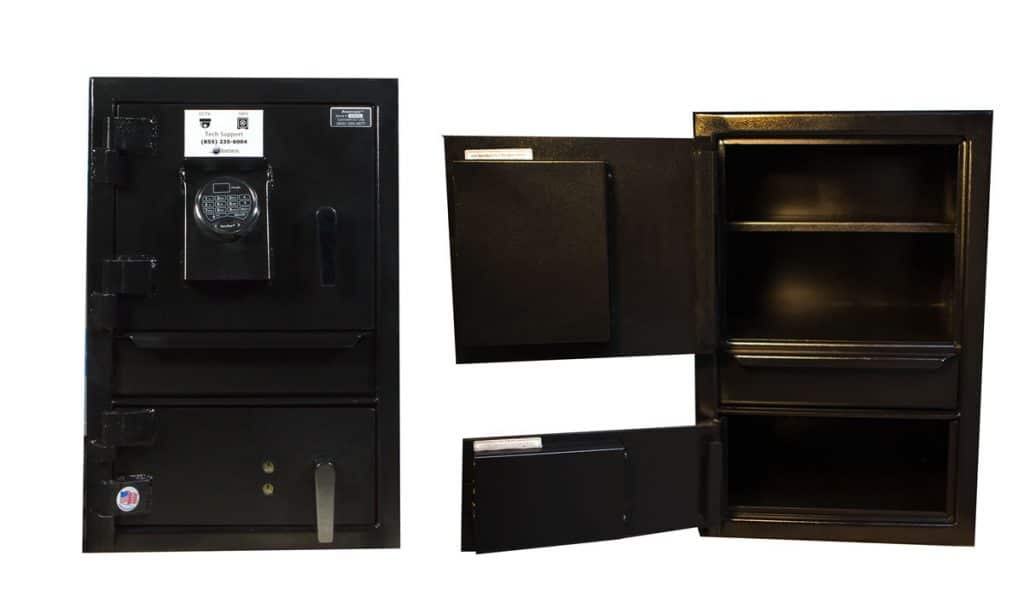 Custom 282020 Time Lock Drop Safe - Amphion